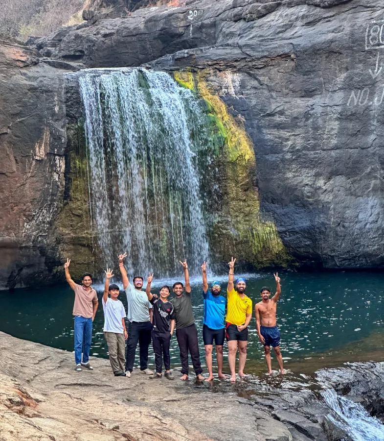 Kalmandavi Summer Waterfall - Trekking, Camping & Adventure Travel in India